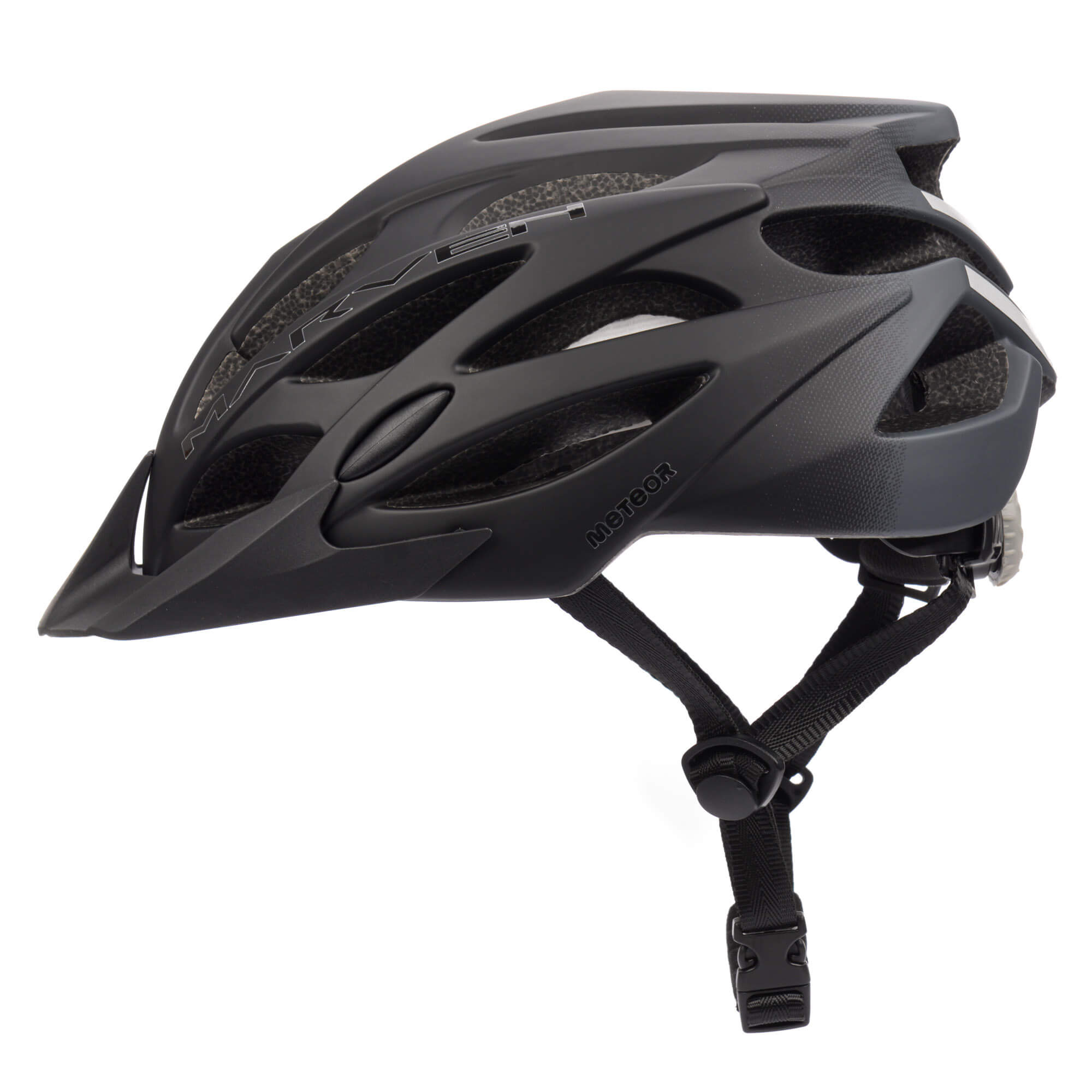 Kask rowerowy Meteor Marven M 55-58 cm czarny/szary M | SPORT \ Rowery ...