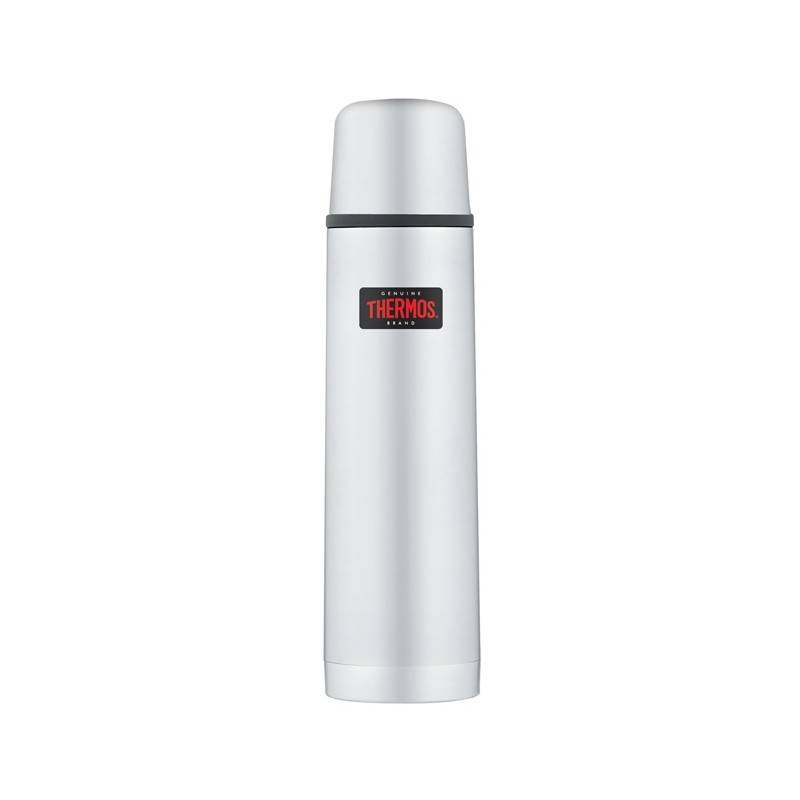 Termos z przyciskiem na nakrętce oraz z kubkiem 1 l THERMOS ...